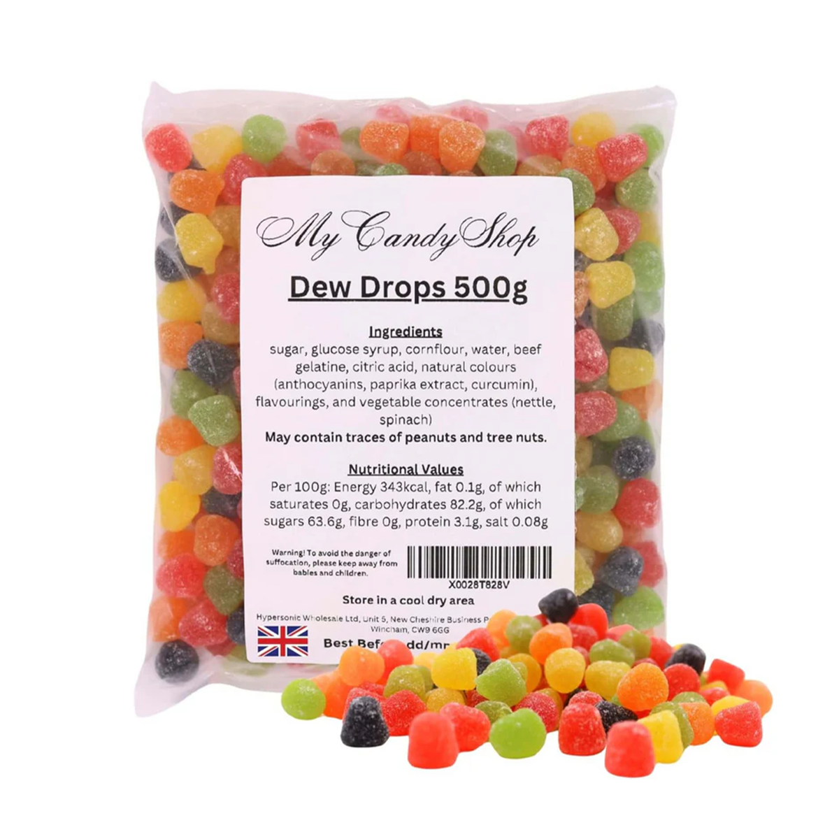 Dew Drops Sweets | Fruity Retro Jelly Candy – mycandyshopuk